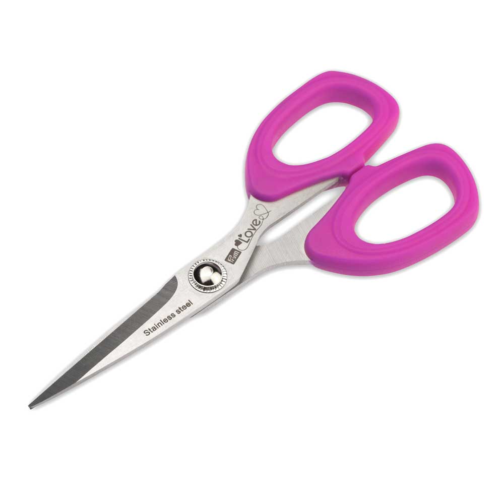 Prym Love Pink Sewing scissors with micro serration 13.5cm (5.25 inch ...