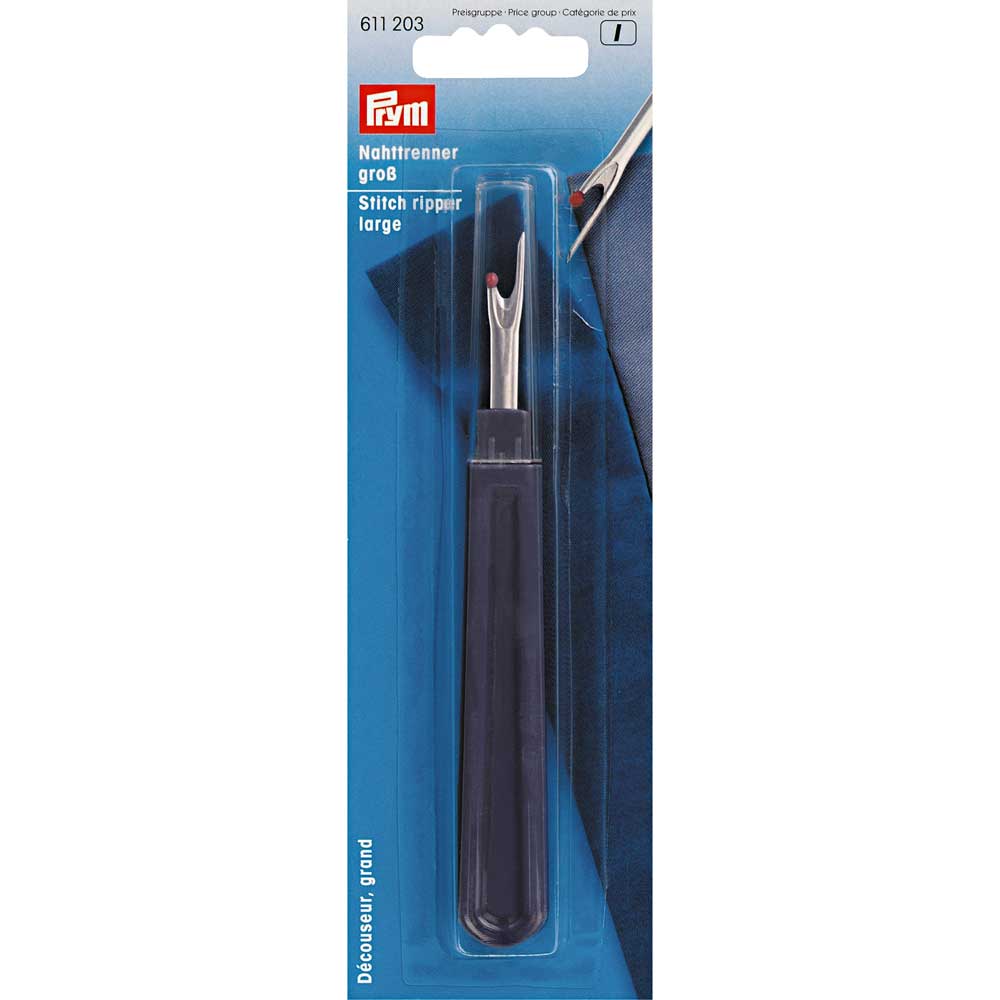 Prym Stitch Ripper large plastic w. steel blade/ball point - Marent ...
