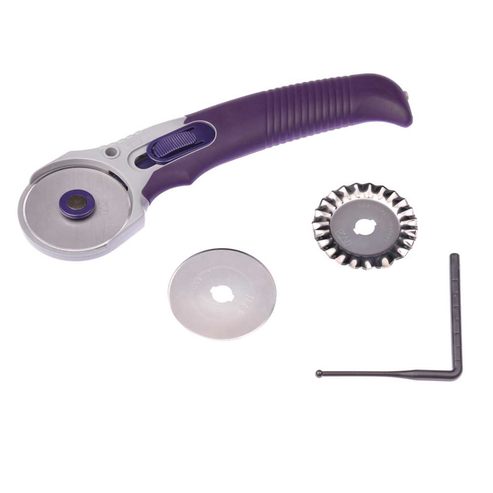 Prym Rotary Multi Cutter With 3 Blades, 45mm - Marent Crafts Haberdashery