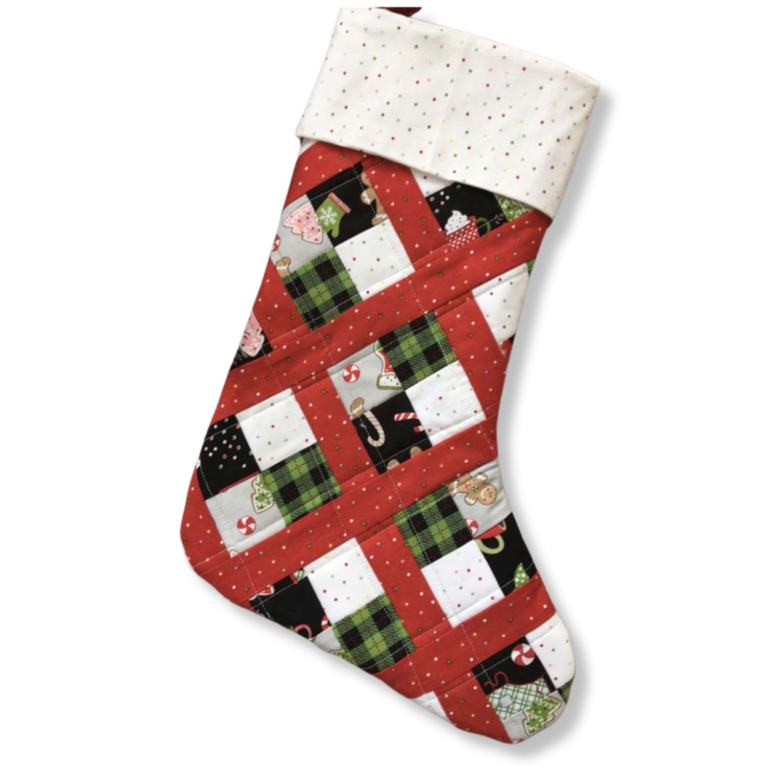 Bosal Pattern Santa Sock - Marent Crafts Haberdashery
