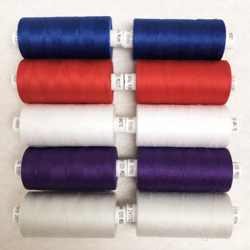 Coats Moon Polyester Thread Set of 24 | Marent Crafts UK